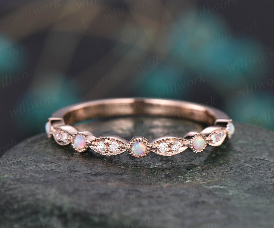 Stackable Wedding Rings | WillworkJewelry – WILLWORK JEWELRY