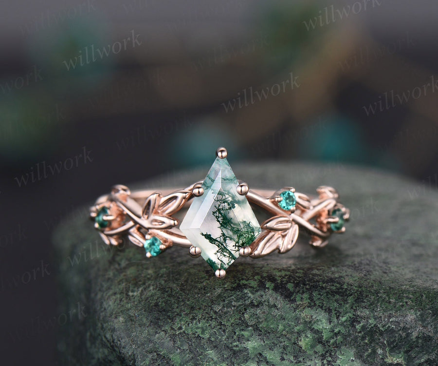 Kite Cut Engagement Rings | WillWork Jewelry – WILLWORK JEWELRY